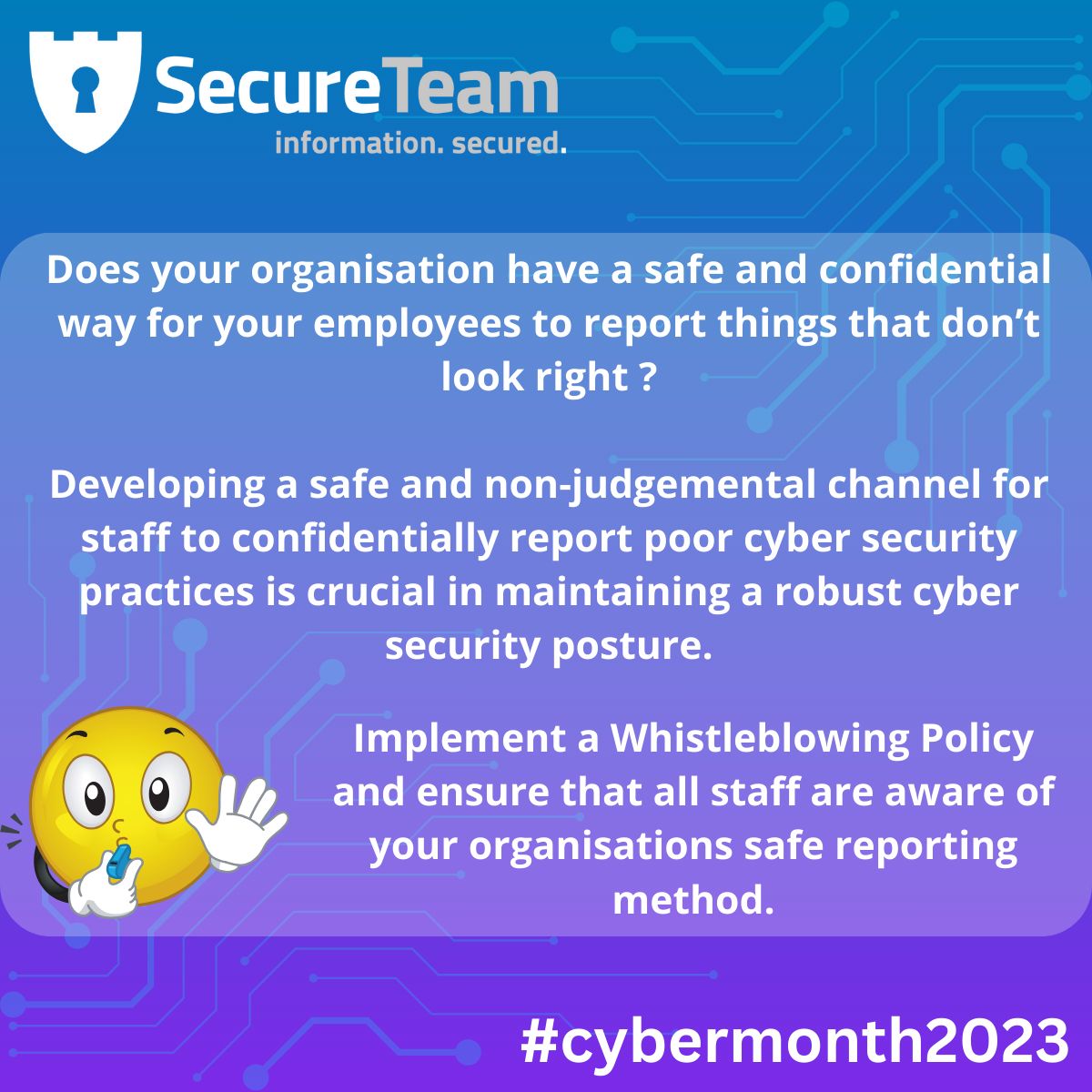 How to prevent breaches in your organisation | SecureTeam Ltd posted on ... How to prevent breaches in your organisation | SecureTeam Ltd posted on ...