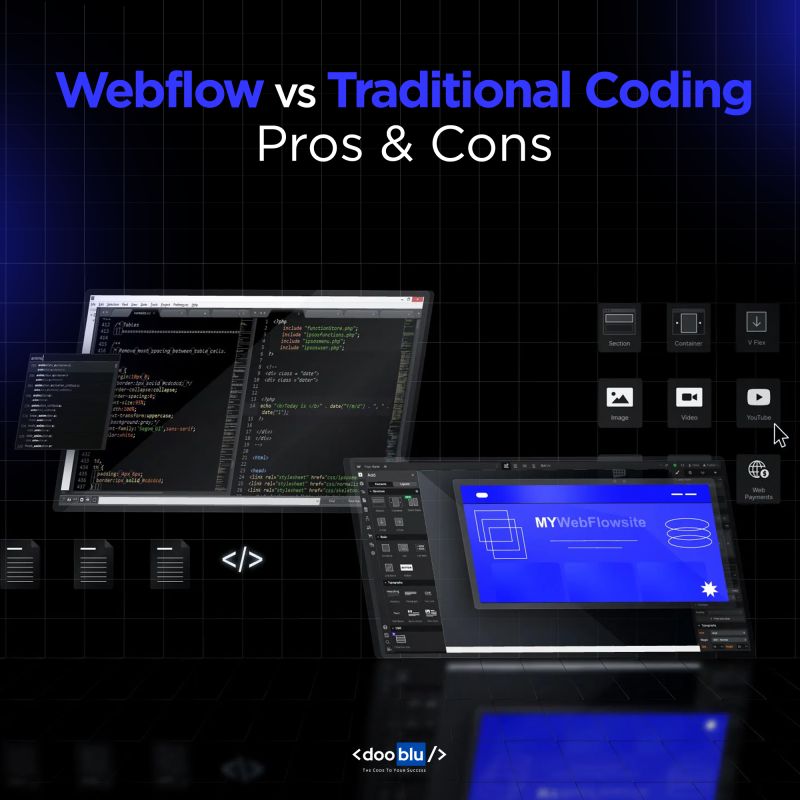 dooblu on LinkedIn: Webflow vs. Traditional Coding: Pros and Cons 🚀💻 ... dooblu on LinkedIn: Webflow vs. Traditional Coding: Pros and Cons 🚀💻 ...