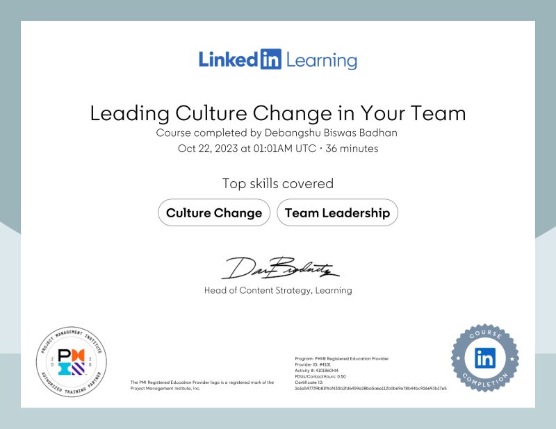 Debangshu Biswas Badhan on LinkedIn: Certificate of Completion Debangshu Biswas Badhan on LinkedIn: Certificate of Completion