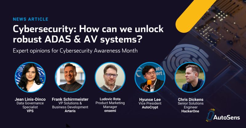 Ludovic Rota on LinkedIn: #automotiveindustry #imagesensor #cybersecurity Ludovic Rota on LinkedIn: #automotiveindustry #imagesensor #cybersecurity