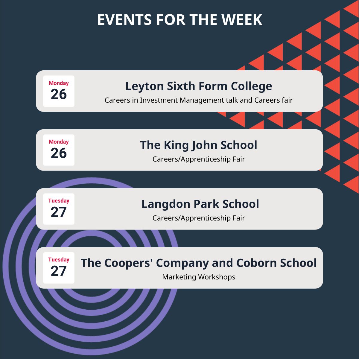 Investment20/20 on LinkedIn: #careers #events #schools #colleges Investment20/20 on LinkedIn: #careers #events #schools #colleges