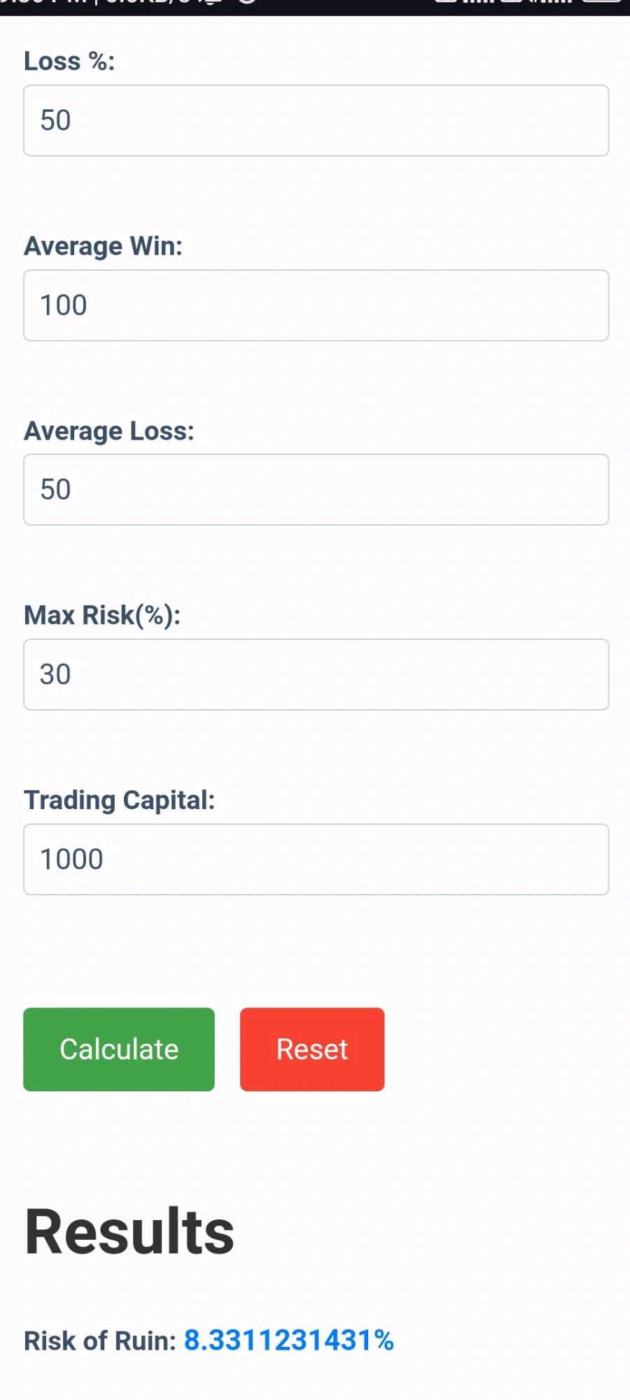 #riskmanagement #trading #investing #finance #riskofruincalculator ... #riskmanagement #trading #investing #finance #riskofruincalculator ...