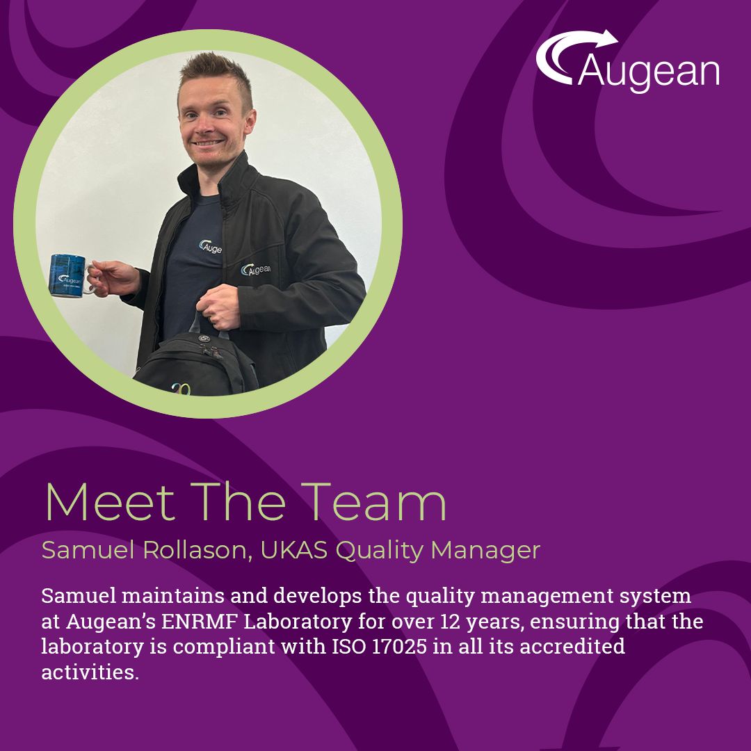 Augean on LinkedIn: #meettheteam #augean #qualitymanagement #iso17025 # ... Augean on LinkedIn: #meettheteam #augean #qualitymanagement #iso17025 # ...