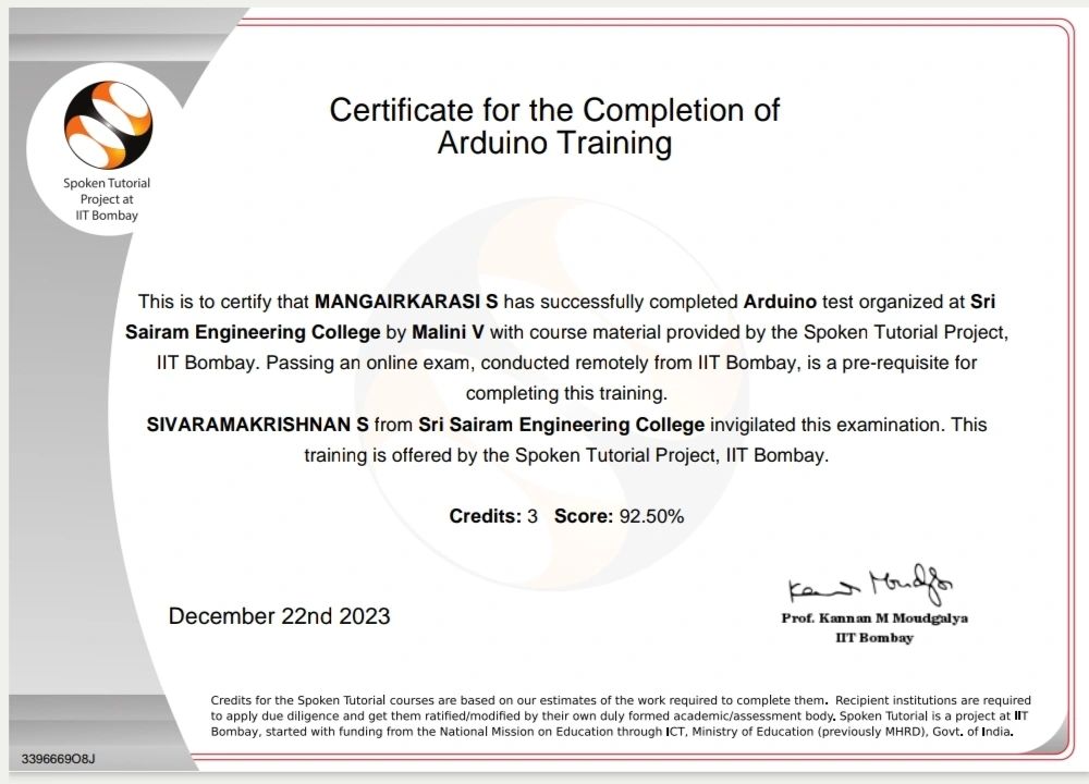 Mangaikarasi Sudhakar on LinkedIn: #cplusplus #iitbombay # ... Mangaikarasi Sudhakar on LinkedIn: #cplusplus #iitbombay # ...