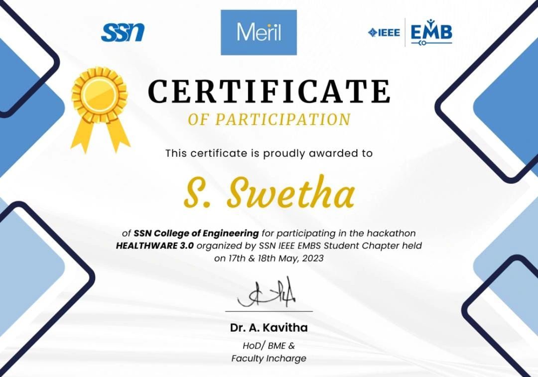 Swetha Suresh on LinkedIn: #healthware Swetha Suresh on LinkedIn: #healthware