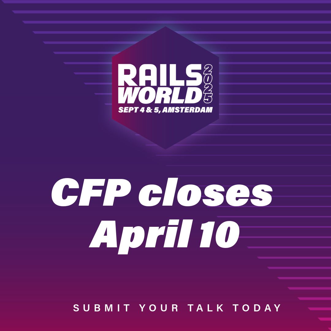 #railsworld | Ruby on Rails - The Rails Foundation #railsworld | Ruby on Rails - The Rails Foundation