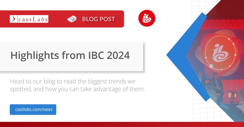 castLabs on LinkedIn: Highlights from IBC 2024 castLabs on LinkedIn: Highlights from IBC 2024