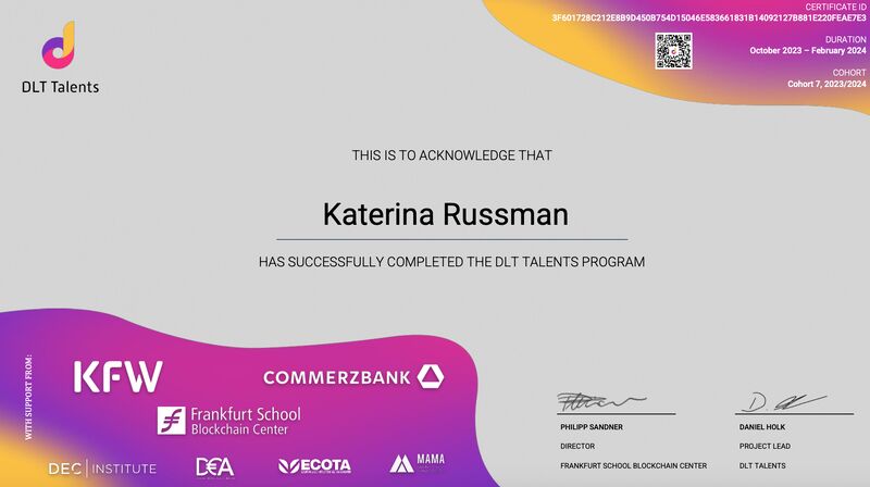 Katerina Russman on LinkedIn: I am delighted to share that I have ... Katerina Russman on LinkedIn: I am delighted to share that I have ...