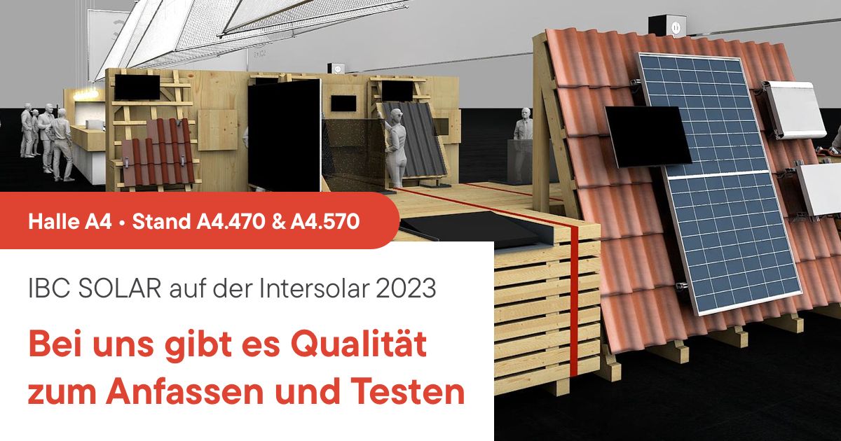 IBC SOLAR AG LinkedIn: IBC SOLAR auf der Intersolar 2023 – Qualität zum ... IBC SOLAR AG LinkedIn: IBC SOLAR auf der Intersolar 2023 – Qualität zum ...