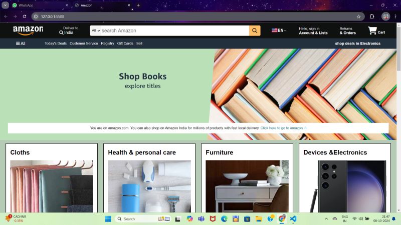 Sagar Jana on LinkedIn: amazon frontend project Sagar Jana on LinkedIn: amazon frontend project