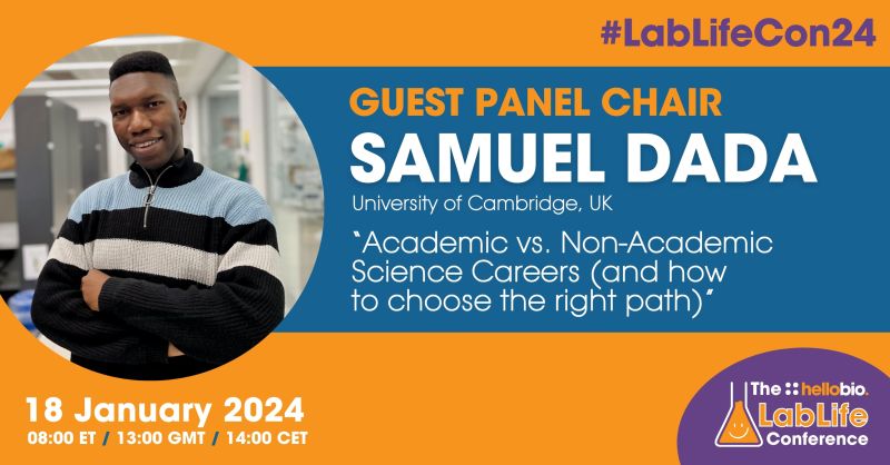 Samuel Dada on LinkedIn: #lablifecon24 #stem #conference #hellobio # ... Samuel Dada on LinkedIn: #lablifecon24 #stem #conference #hellobio # ...