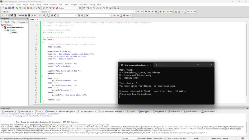 Alok Yadav on LinkedIn: #cprogramming #programming #coding #codeblocks Alok Yadav on LinkedIn: #cprogramming #programming #coding #codeblocks
