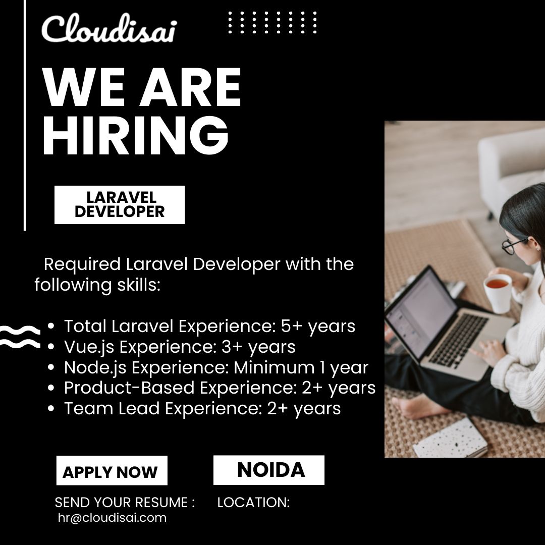 #hiring #laraveldeveloper #vuejs #nodejs #techjobs #laravel # ... #hiring #laraveldeveloper #vuejs #nodejs #techjobs #laravel # ...