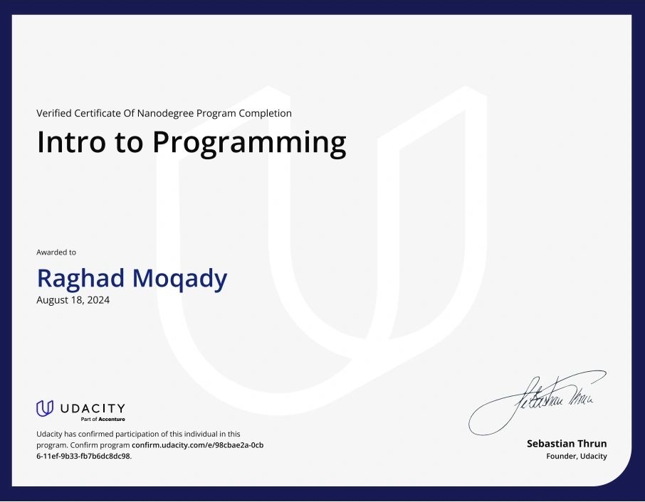 Raghad Moqady on LinkedIn: 🌟Exciting News! 🌟 I'm thrilled to share that ... Raghad Moqady on LinkedIn: 🌟Exciting News! 🌟 I'm thrilled to share that ...