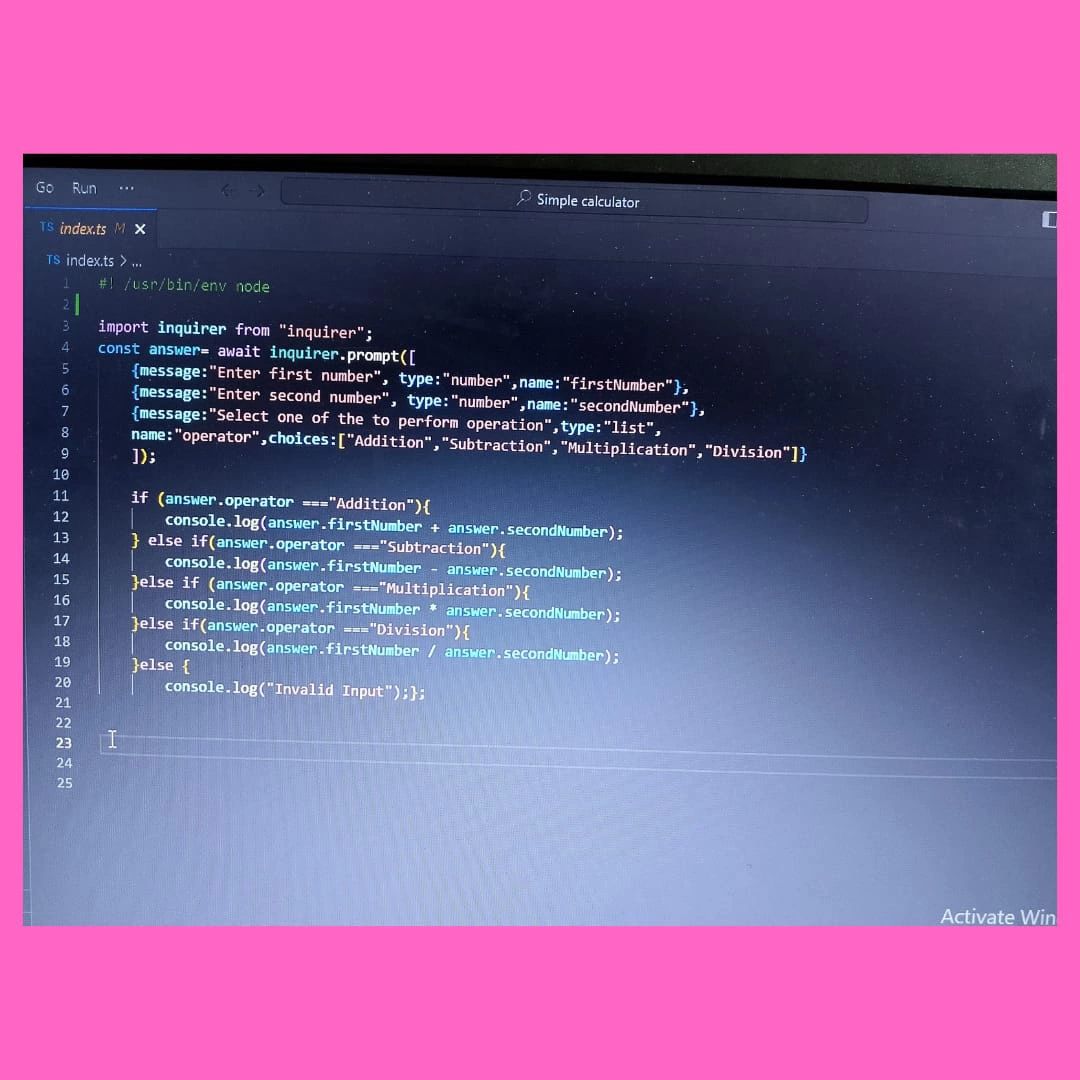 Muskan Fatima on LinkedIn: #typescript #codingjourney #learningbydoing ... Muskan Fatima on LinkedIn: #typescript #codingjourney #learningbydoing ...