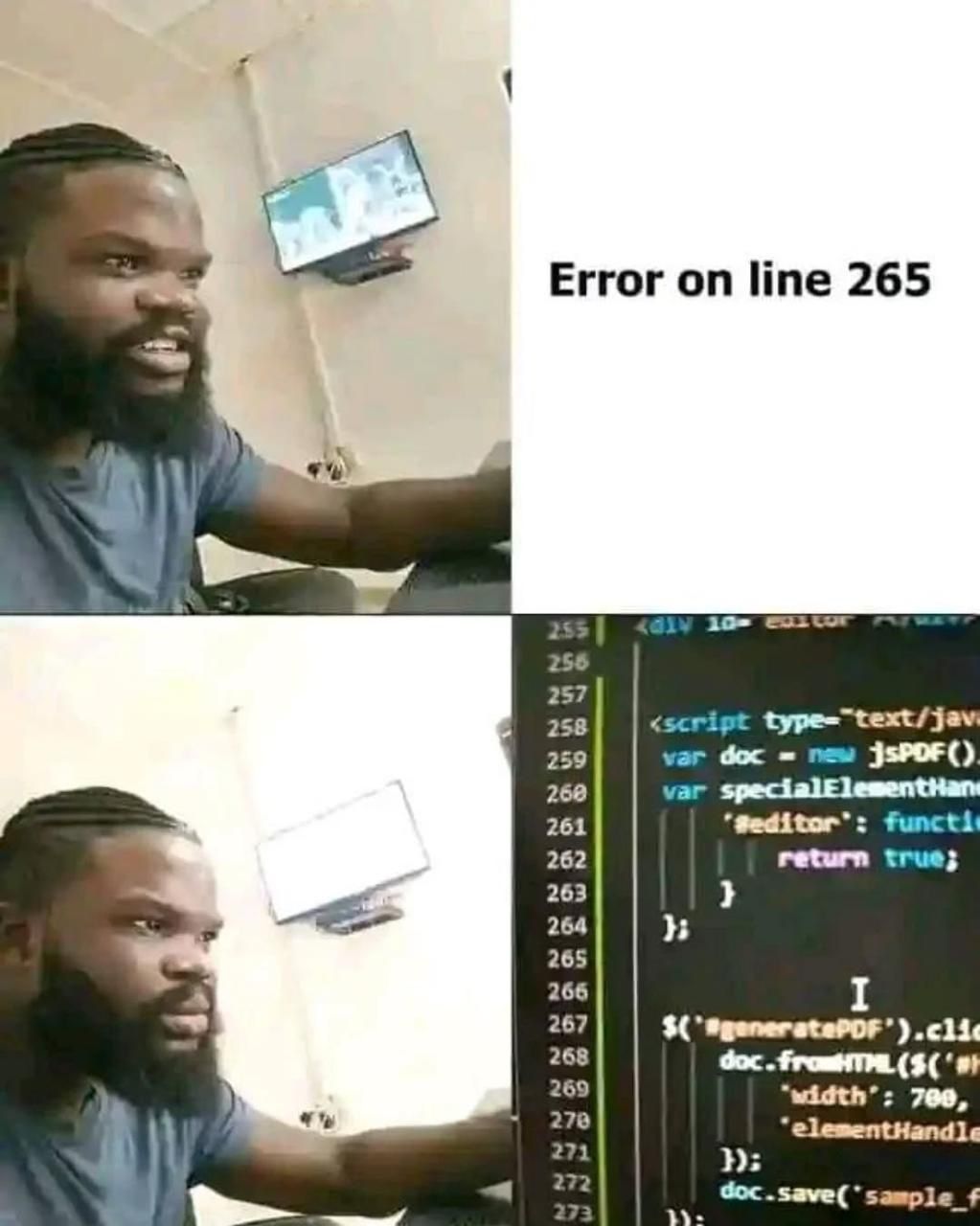Alimaaz Akhter on LinkedIn: #error #debugging #coding #codeerror Alimaaz Akhter on LinkedIn: #error #debugging #coding #codeerror