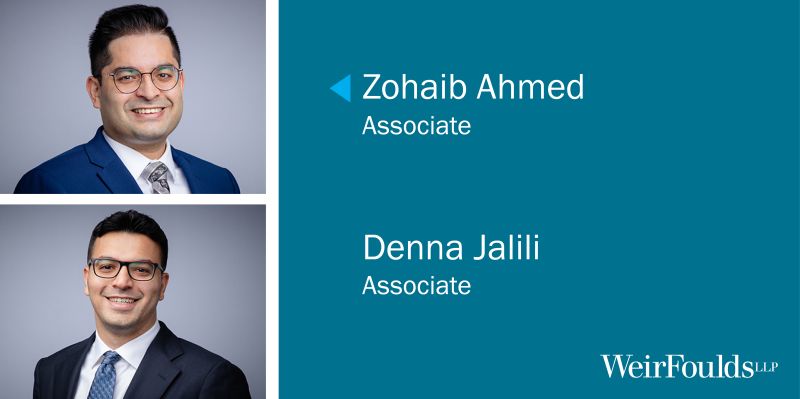 Zohaib Ahmed on LinkedIn: WeirFoulds welcomes Associates Zohaib Ahmed ... Zohaib Ahmed on LinkedIn: WeirFoulds welcomes Associates Zohaib Ahmed ...