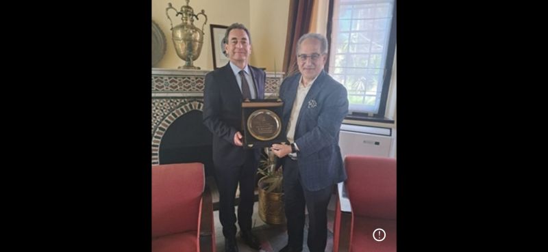 Dr. Hossam Eldin Mostafa with Excellency Ambassador of France in Egypt ... Dr. Hossam Eldin Mostafa with Excellency Ambassador of France in Egypt ...