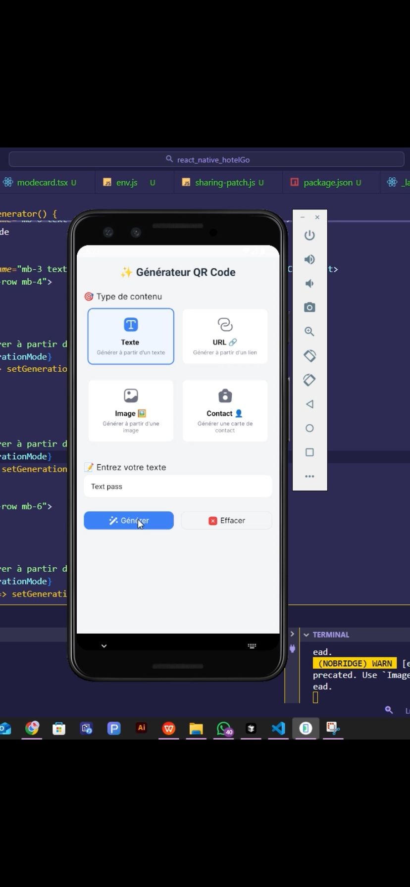 #reactnative #mobiledev #qrcode #javascript #tailwindcss #sideproject ... #reactnative #mobiledev #qrcode #javascript #tailwindcss #sideproject ...