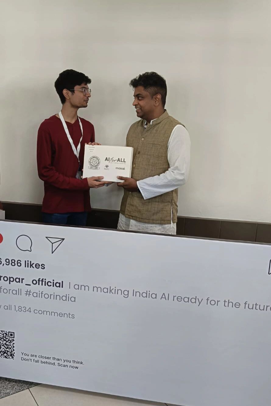Pulkit Kumar on LinkedIn: #iitropar Pulkit Kumar on LinkedIn: #iitropar