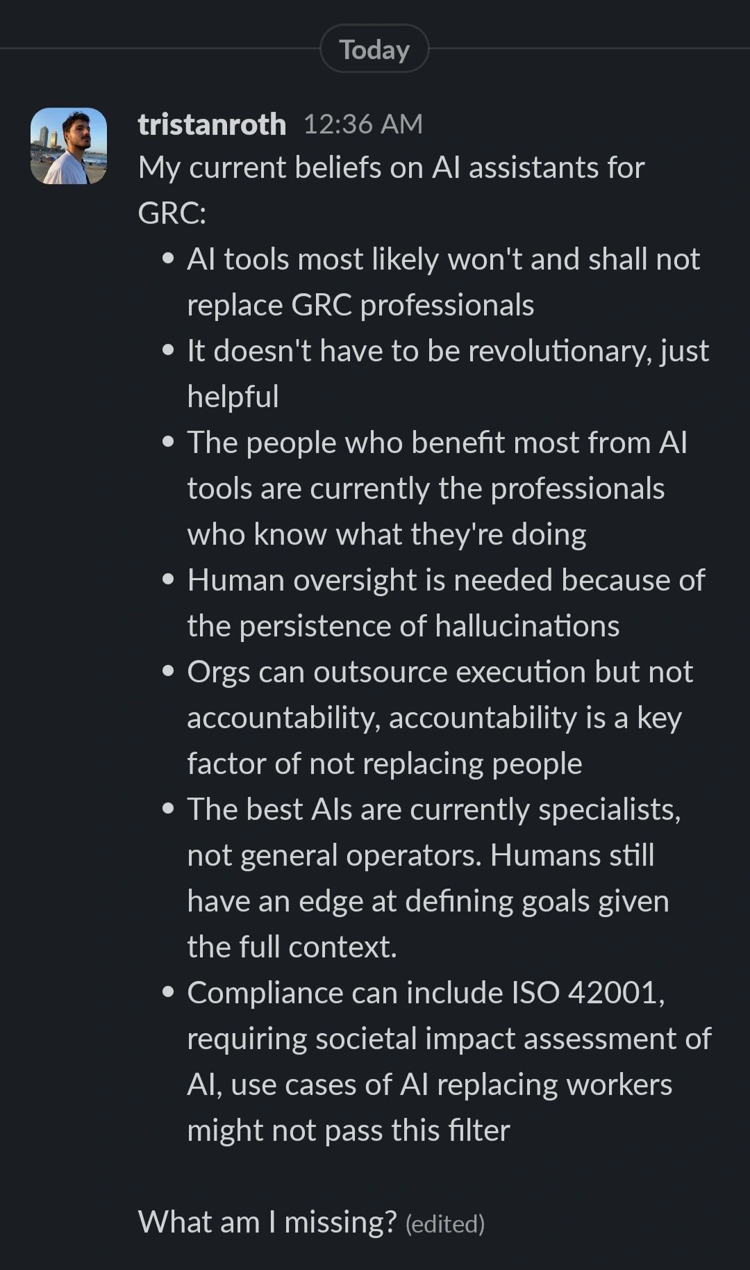 #grc #ai #agents | Tristan Roth #grc #ai #agents | Tristan Roth