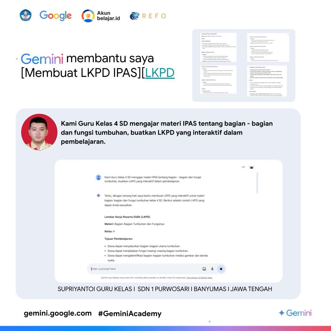Kelas Pak Iant on LinkedIn: #geminiacademy Kelas Pak Iant on LinkedIn: #geminiacademy