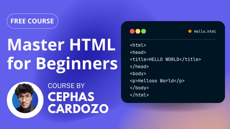 Cephas Cardozo on LinkedIn: #firsthtmldocument #htmlbasics # ... Cephas Cardozo on LinkedIn: #firsthtmldocument #htmlbasics # ...