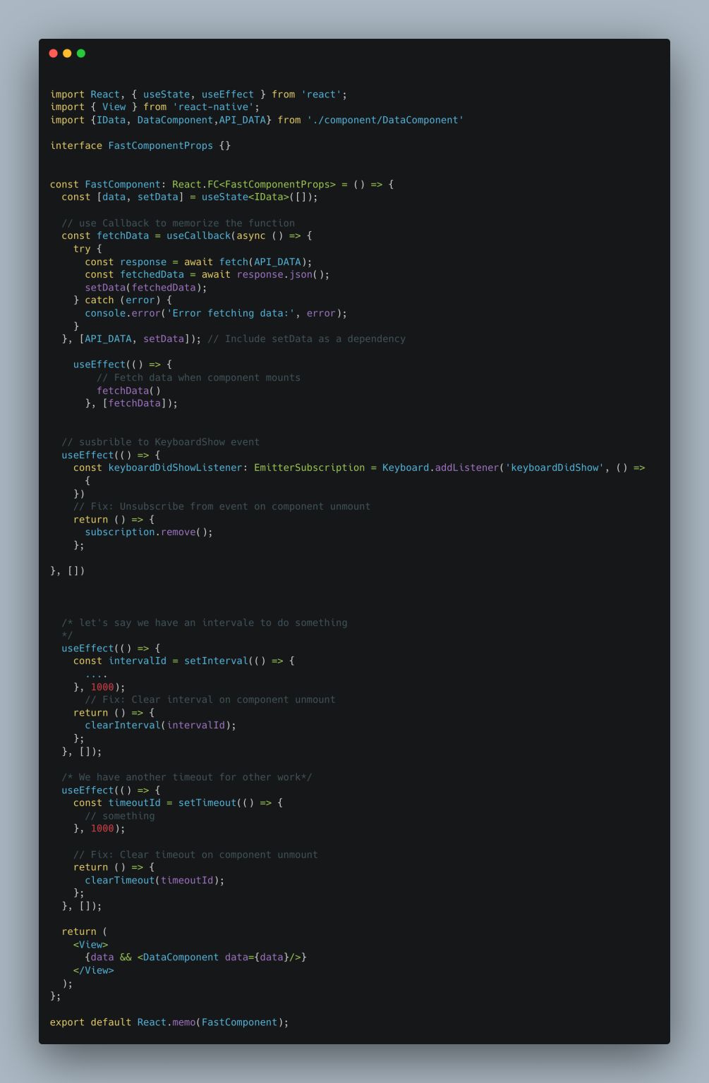 Malik Chohra on LinkedIn: #reactnative #react #typescript # ... Malik Chohra on LinkedIn: #reactnative #react #typescript # ...