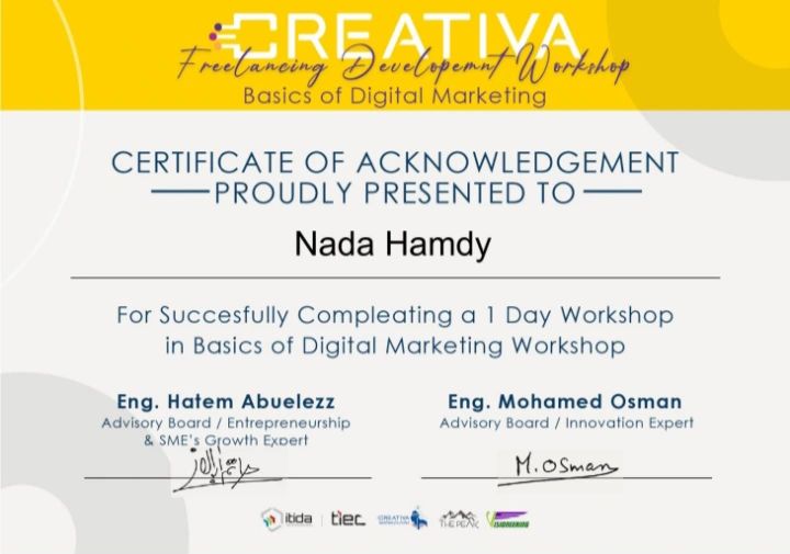 I am thrilled to announce that I have earned a Digital Marketing ... I am thrilled to announce that I have earned a Digital Marketing ...
