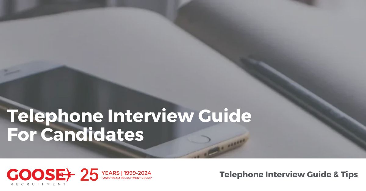 Telephone Interview Guide & Tips | GOOSE Recruitment Telephone Interview Guide & Tips | GOOSE Recruitment