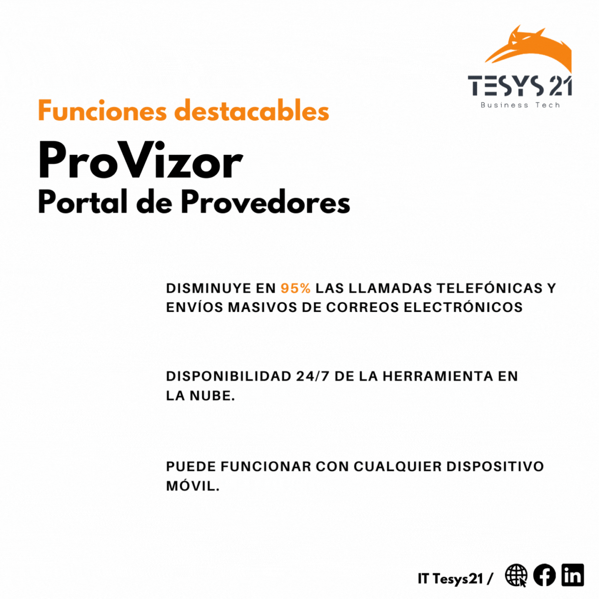 Tesys 21 en LinkedIn: #portalweb #sat #facturacion #tesoreria #nube Tesys 21 en LinkedIn: #portalweb #sat #facturacion #tesoreria #nube