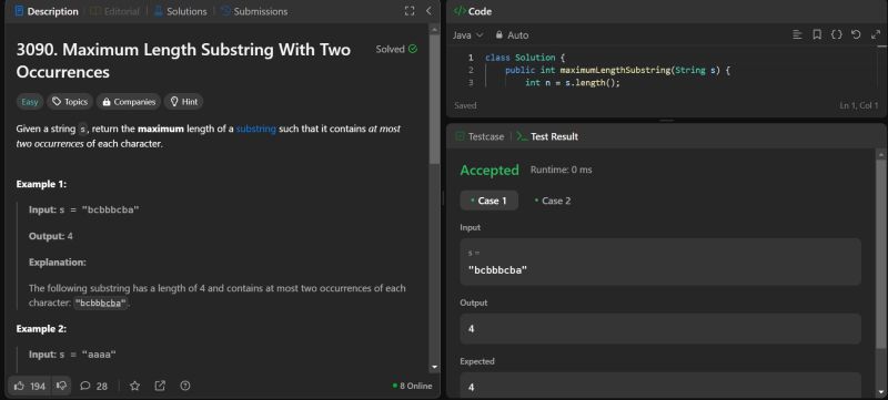 #100daysofleetcode #leetcode #codingchallenge #100daysofcoding ... #100daysofleetcode #leetcode #codingchallenge #100daysofcoding ...