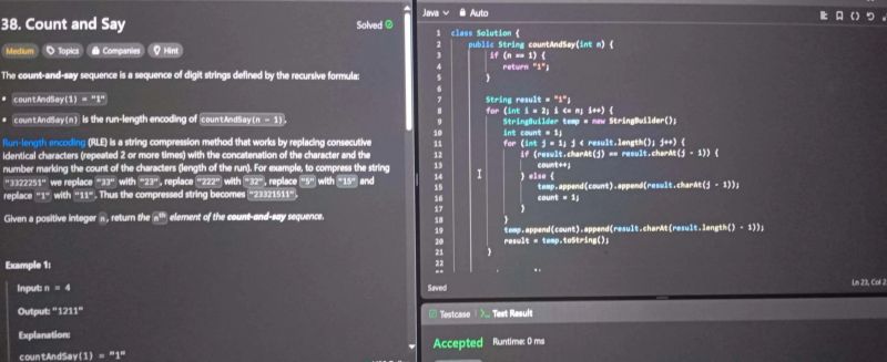 #day65 #leetcode #java #problemsolving #codingchallenge… | RITU #day65 #leetcode #java #problemsolving #codingchallenge… | RITU