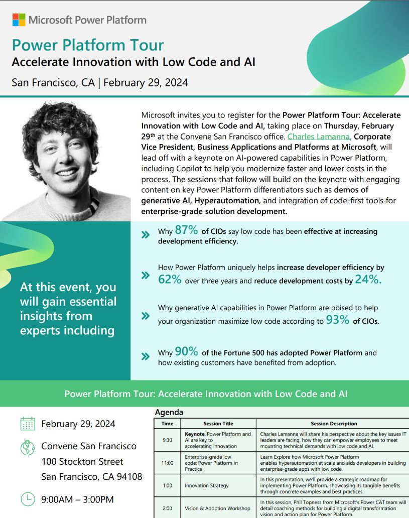 Suzy Agi on LinkedIn: #lowcode #ai #microsoftleadership #sanfranciscoevents Suzy Agi on LinkedIn: #lowcode #ai #microsoftleadership #sanfranciscoevents