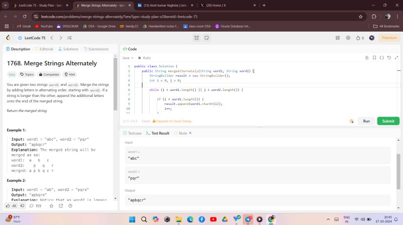 Amit kumar Vaghela on LinkedIn: #100daysofcode #dsa #java #leetcode # ... Amit kumar Vaghela on LinkedIn: #100daysofcode #dsa #java #leetcode # ...
