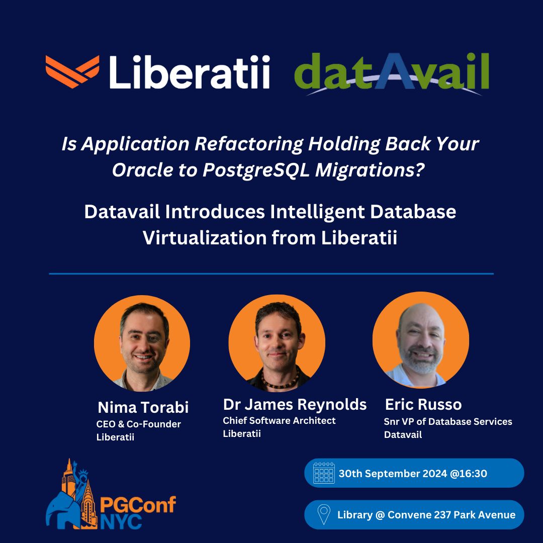Liberatii on LinkedIn: #pgconfnyc #postgresql #postgres #conference # ... Liberatii on LinkedIn: #pgconfnyc #postgresql #postgres #conference # ...