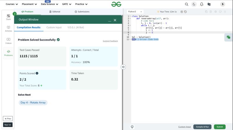 #gfg160 #geekstreak2025 #dsa #codingjourney #problemsolving | Suraj Sah #gfg160 #geekstreak2025 #dsa #codingjourney #problemsolving | Suraj Sah
