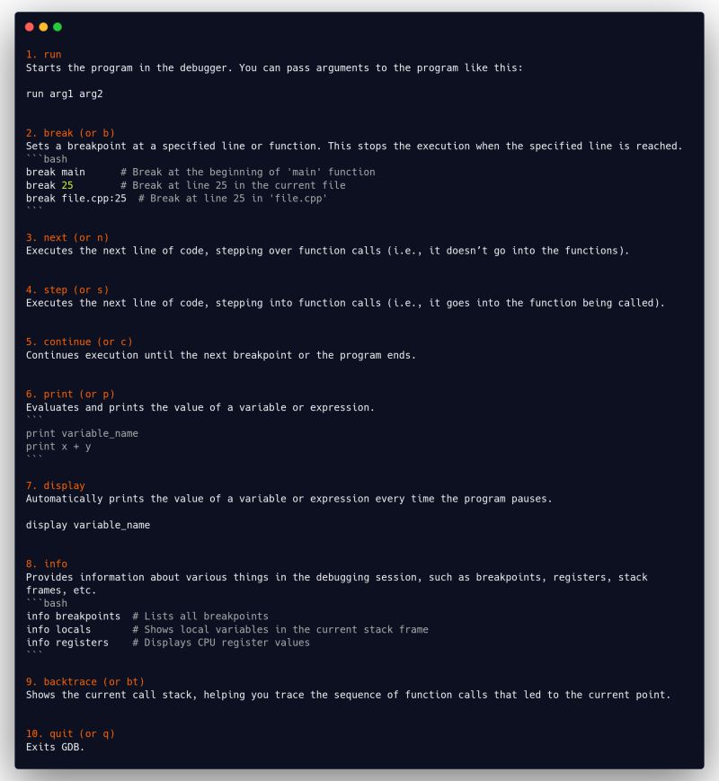 Nikolai Kutiavin on LinkedIn: #gdb #debugging #linux #cpp # ... Nikolai Kutiavin on LinkedIn: #gdb #debugging #linux #cpp # ...
