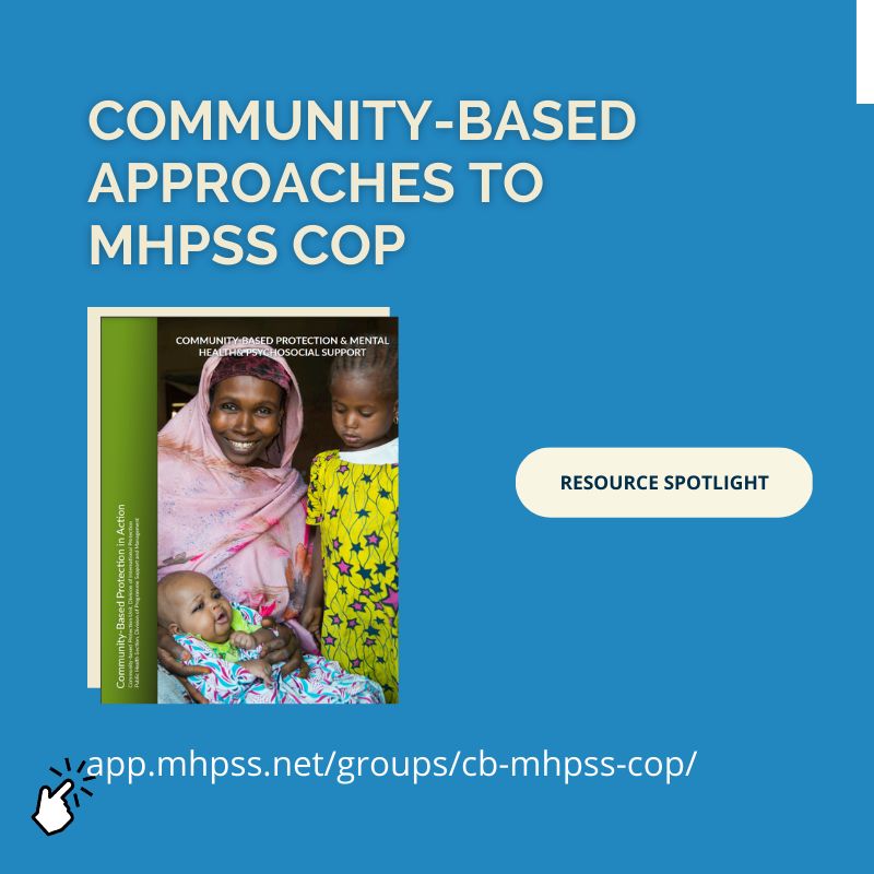 RESOURCE SPOTLIGHT 📣📘 Manual on Community-Based Mental Health and ... RESOURCE SPOTLIGHT 📣📘 Manual on Community-Based Mental Health and ...