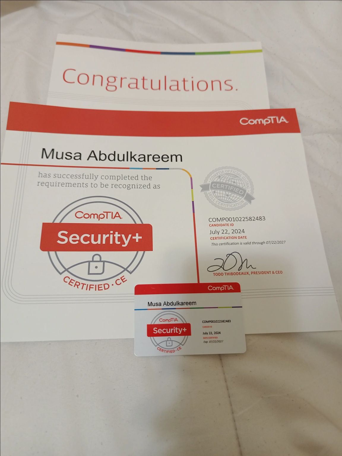 Abdulkareem Musa Olayinka on LinkedIn: #securityplus #cybersecurity # ... Abdulkareem Musa Olayinka on LinkedIn: #securityplus #cybersecurity # ...