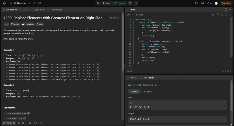 Simran . on LinkedIn: #leetcode #100daysofjava #javaprogramming # ... Simran . on LinkedIn: #leetcode #100daysofjava #javaprogramming # ...