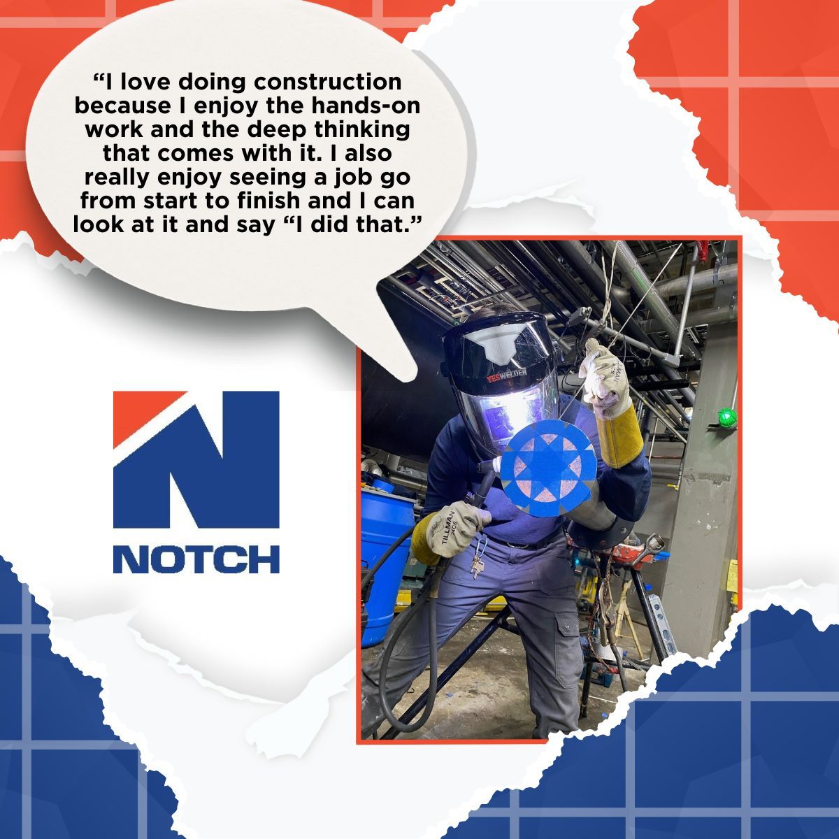 #womeninconstruction #buildingthefuture | Notch Mechanical Constructors #womeninconstruction #buildingthefuture | Notch Mechanical Constructors