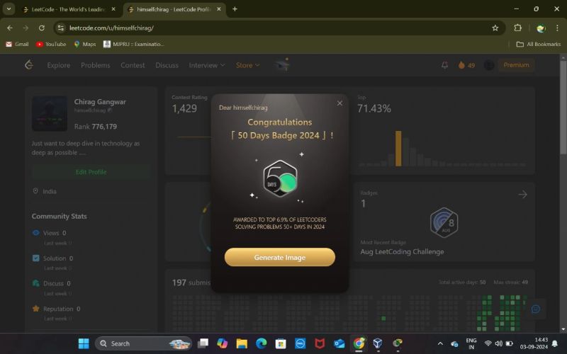 Chirag Gangwar on LinkedIn: #leetcode #codingstreak #problemsolving # ... Chirag Gangwar on LinkedIn: #leetcode #codingstreak #problemsolving # ...