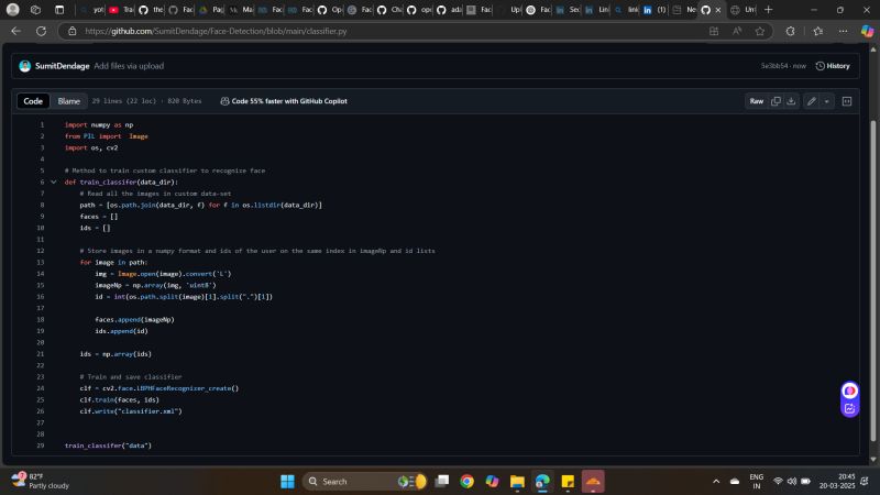 A simple face detection project uses OpenCV and Python to identify ... A simple face detection project uses OpenCV and Python to identify ...