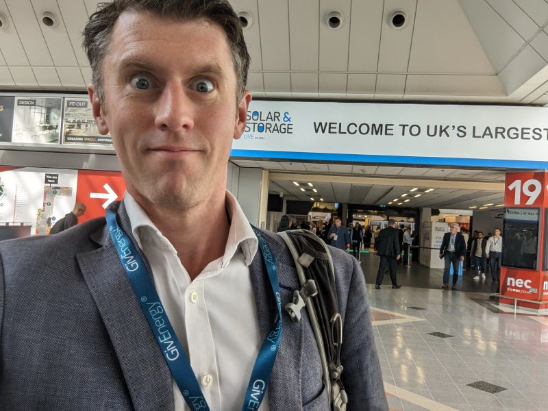 Benjamin Mills IEng MICE MAPM on LinkedIn: #solarstoragelive Benjamin Mills IEng MICE MAPM on LinkedIn: #solarstoragelive