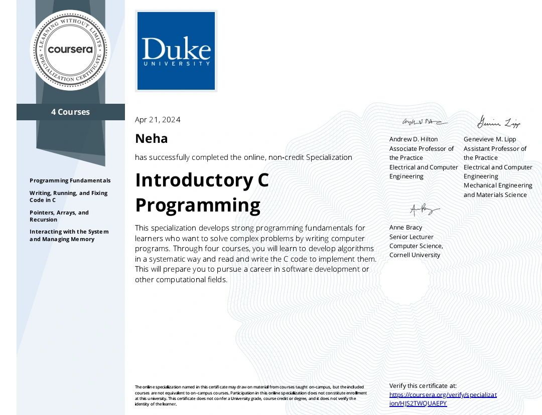 Neha . on LinkedIn: #cprogramming #continuouslearning #tech # ... Neha . on LinkedIn: #cprogramming #continuouslearning #tech # ...