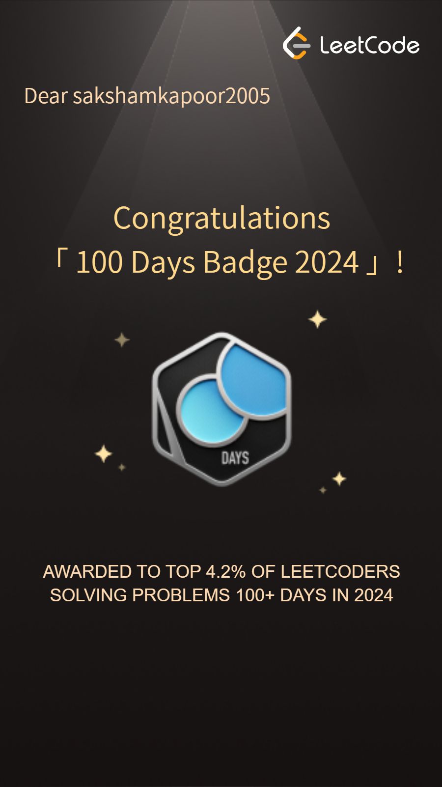 saksham kapoor on LinkedIn: #leetcode #100daysofcode #problemsolving # ... saksham kapoor on LinkedIn: #leetcode #100daysofcode #problemsolving # ...