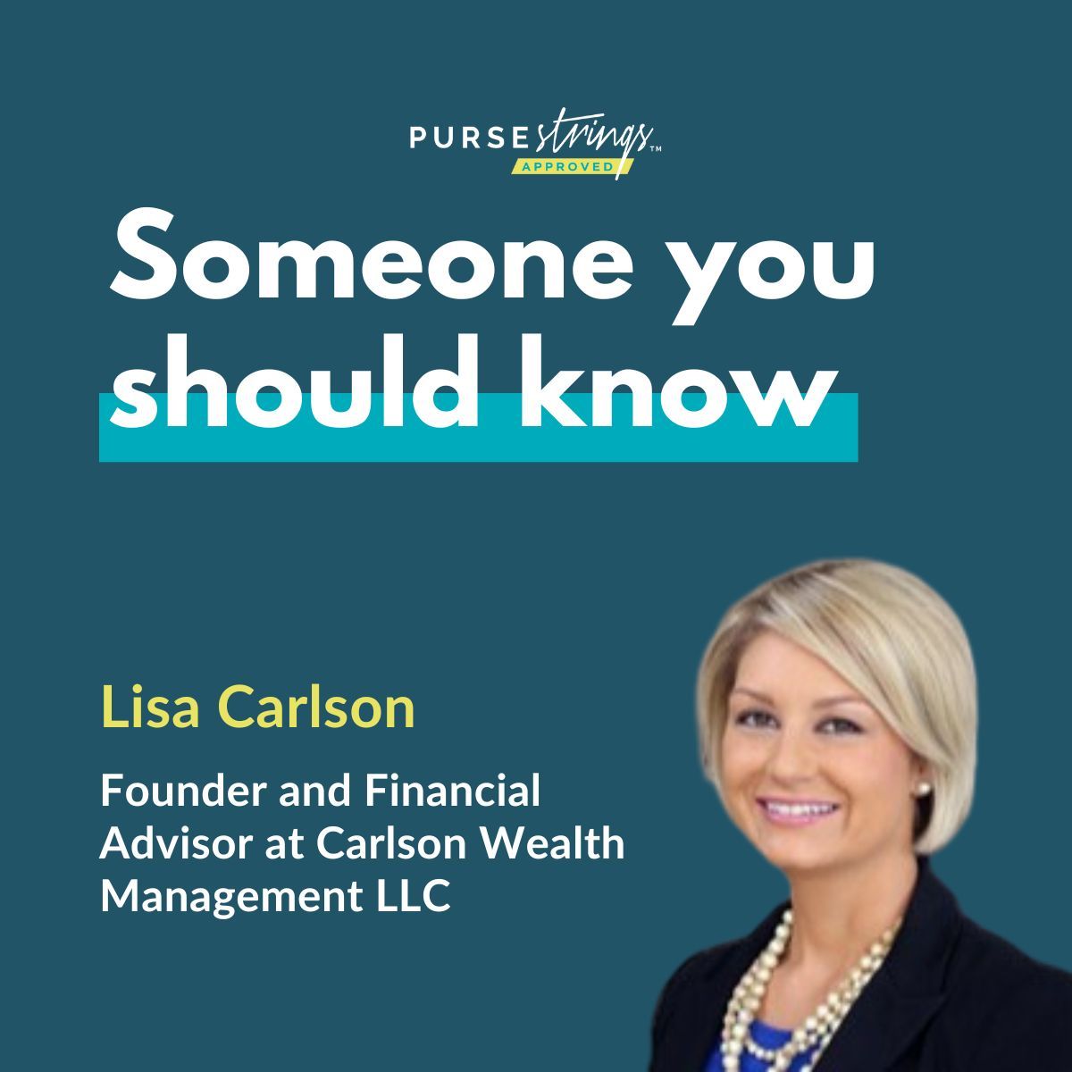 Purse Strings, LLC on LinkedIn: Lisa Carlson is a Purse Strings, LLC ... Purse Strings, LLC on LinkedIn: Lisa Carlson is a Purse Strings, LLC ...