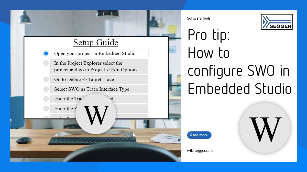 SEGGER Microcontroller on LinkedIn: Configure SWO in Embedded Studio SEGGER Microcontroller on LinkedIn: Configure SWO in Embedded Studio