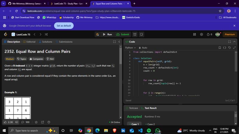 Mrinmoy Samanta on LinkedIn: #leetcode #leetcode75 #leetcode #python # ... Mrinmoy Samanta on LinkedIn: #leetcode #leetcode75 #leetcode #python # ...
